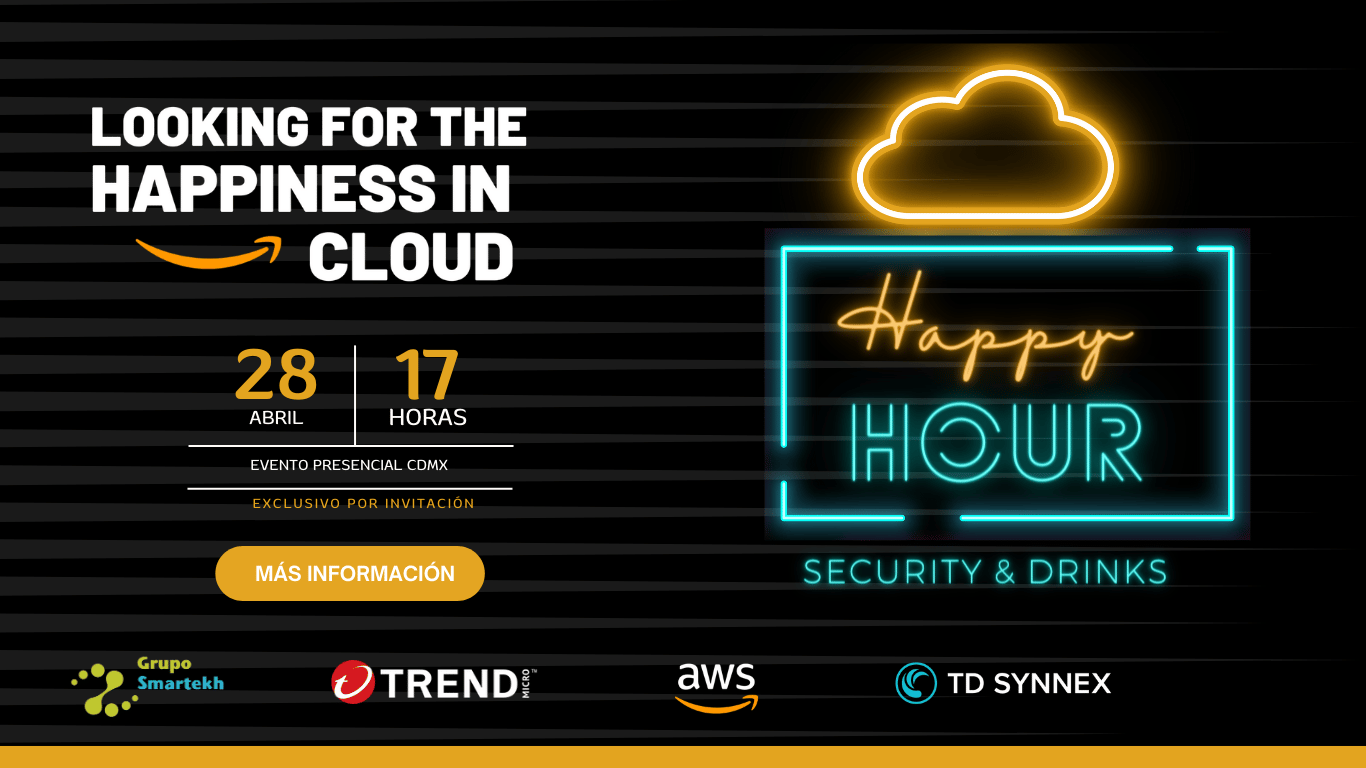[CLOUD HAPPY HOUR] HAZ DE LA NUBE TU LUGAR SEGURO - EVENTO PRESENCIAL